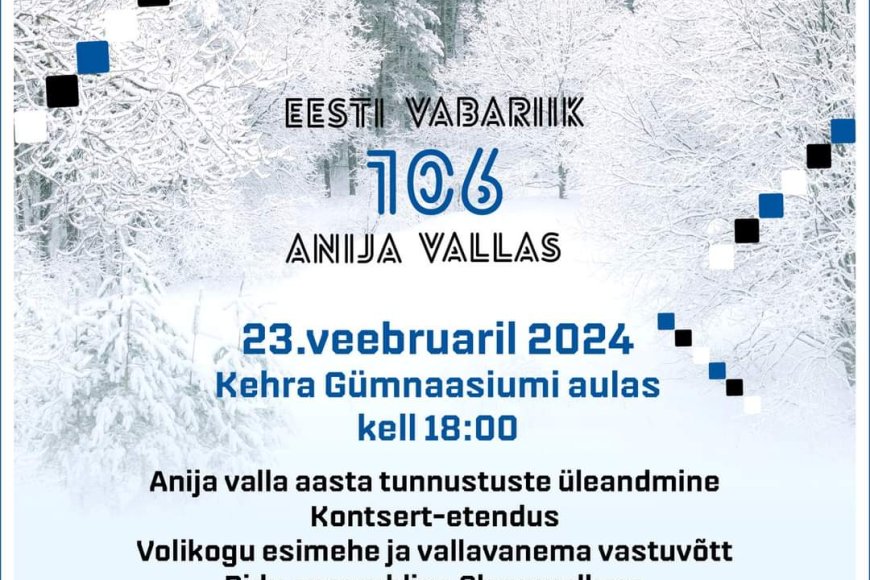 Eesti Vabariik 106 Anija vallas - Anija Valla Kogukonna Uudisteportaal
